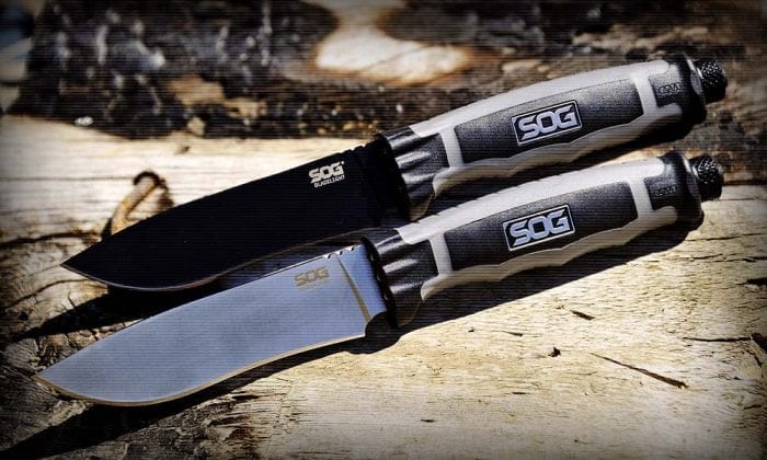 Ножи SOG BladeLight со встроенным фонариком