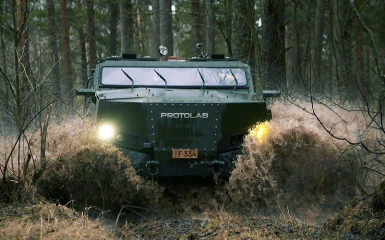 Финский бронеавтомобиль-вездеход Protolab PMPV 6x6 MiSu